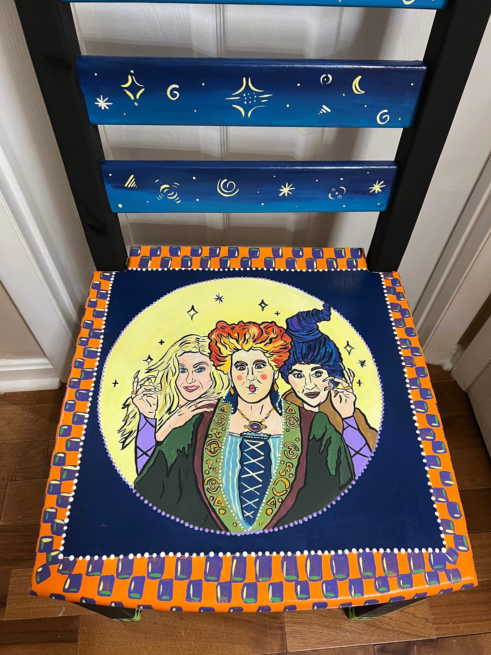 Whimsical Handpainted Custom Chairs - Etsy