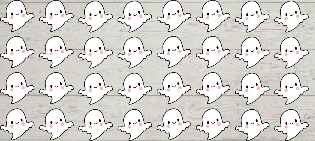 Libby Ghost Wrap Svg Png Cute Friendly Ghost Transparent Background - Etsy