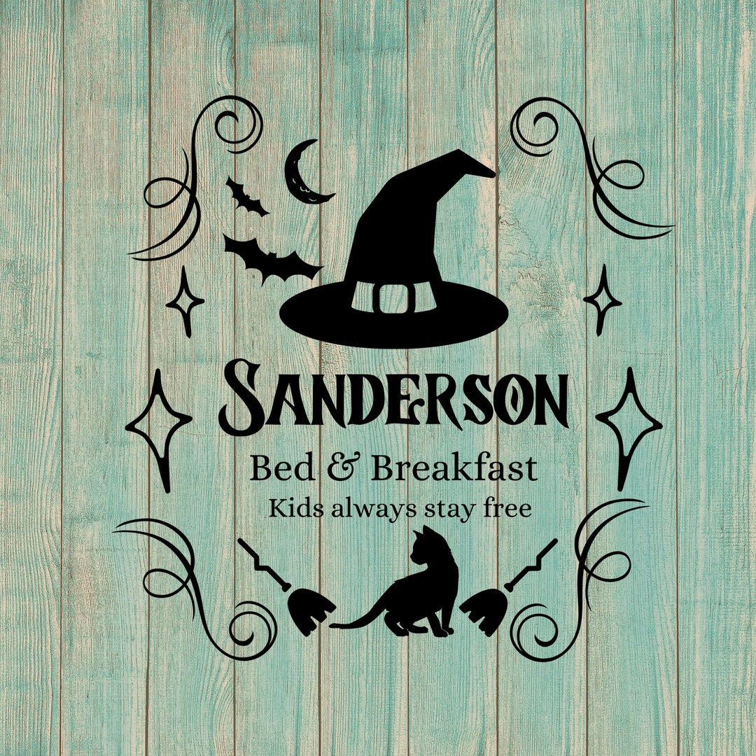 Sanderson Bed and Breakfast Svg Png Jpg Cut Files, Popular Svg ...