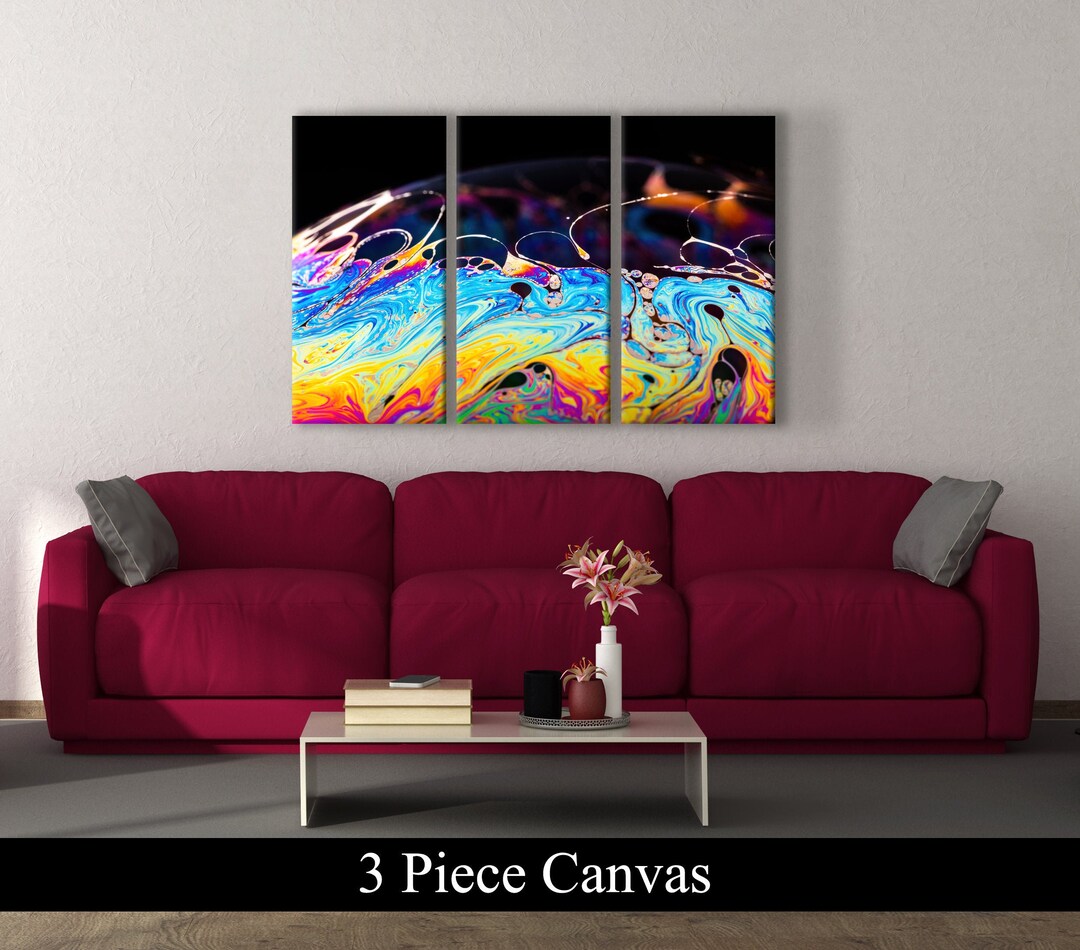 Abstract Canvas Art Gallery Wall Art Set | Minimalist Wall Art Print ...