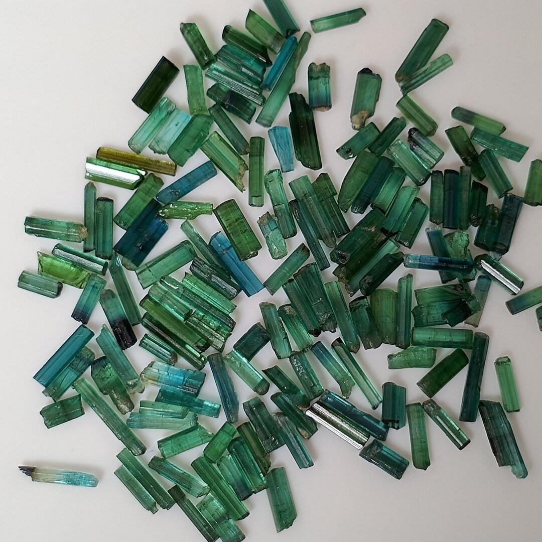 AAA Quality Natural Tourmaline Lot,pencil Tourmaline Lot,green ...