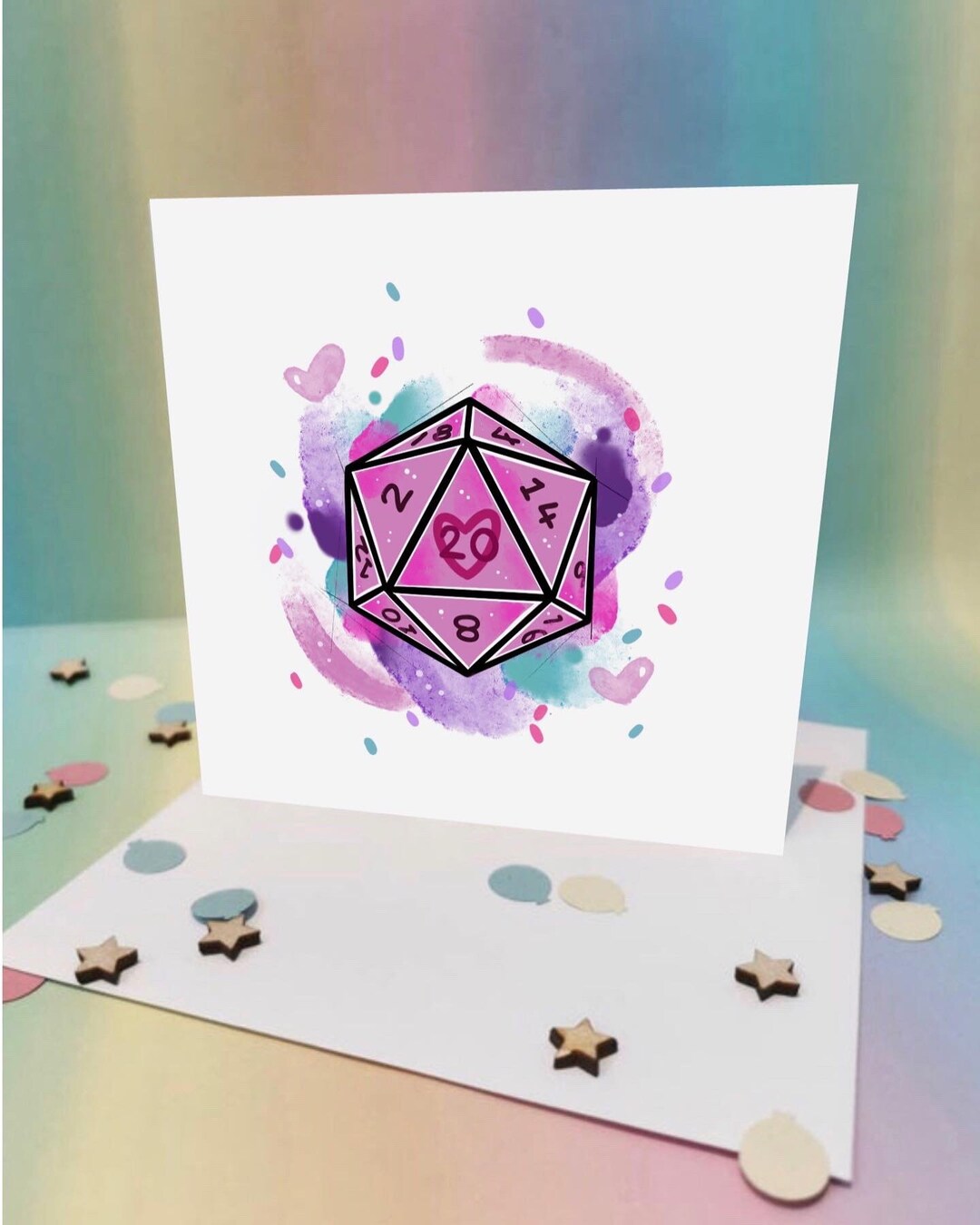 Dungeons and Dragons D20 Anniversary Card Board Game Gifts - Etsy