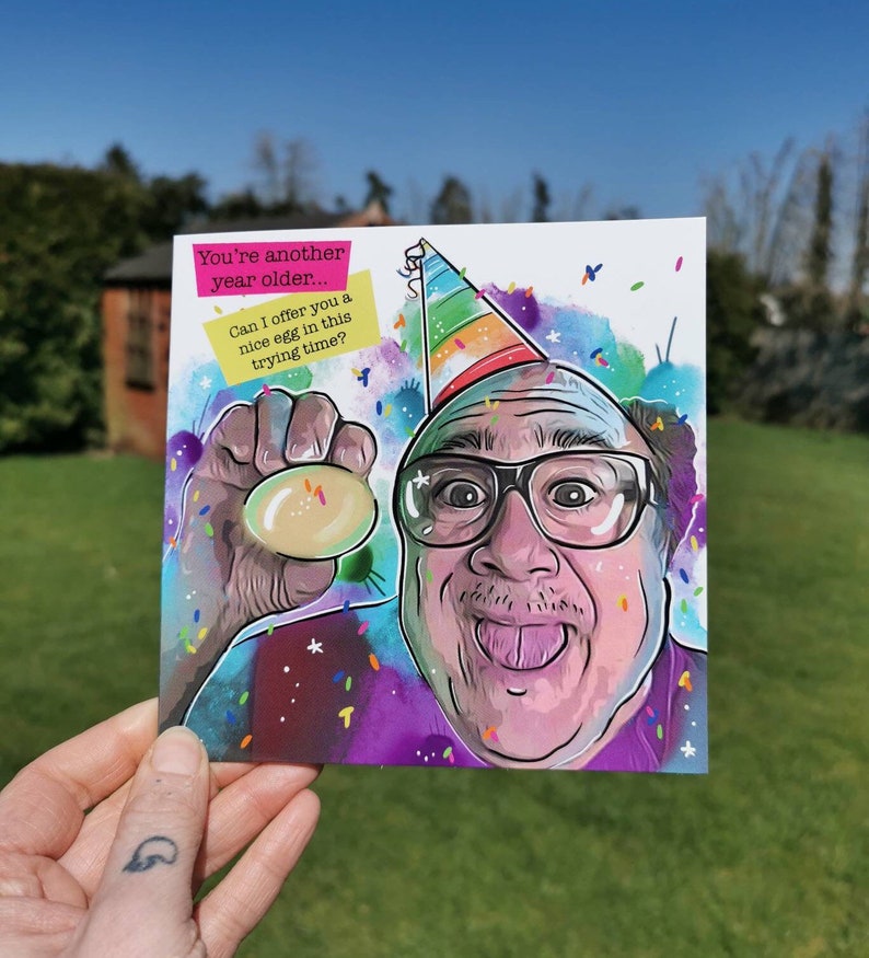 Frank Reynolds Birthday Card: Funny TV Show Fan Art - Etsy Australia
