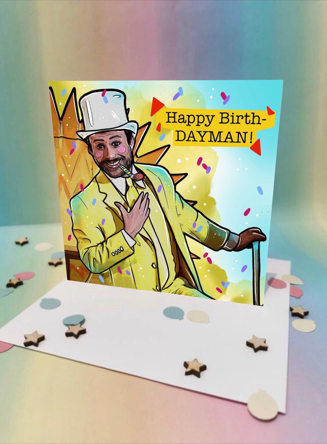 IASIP Charlie Dayman Funny Birthday Card - Quirky Greetings Cards ...