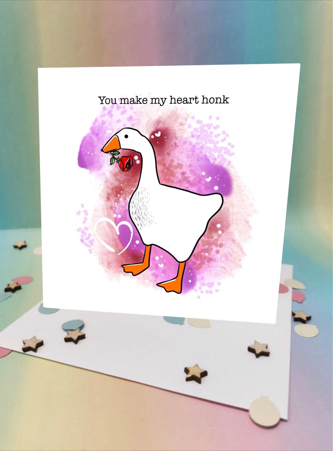 Goose Valentines Anniversary Card - Gaming Gifts - Happy Birthday ...