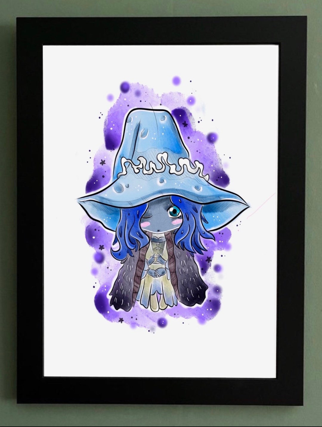 Ranni the Witch Fan Art Elden Ring Gaming Matt A5 Print - Etsy