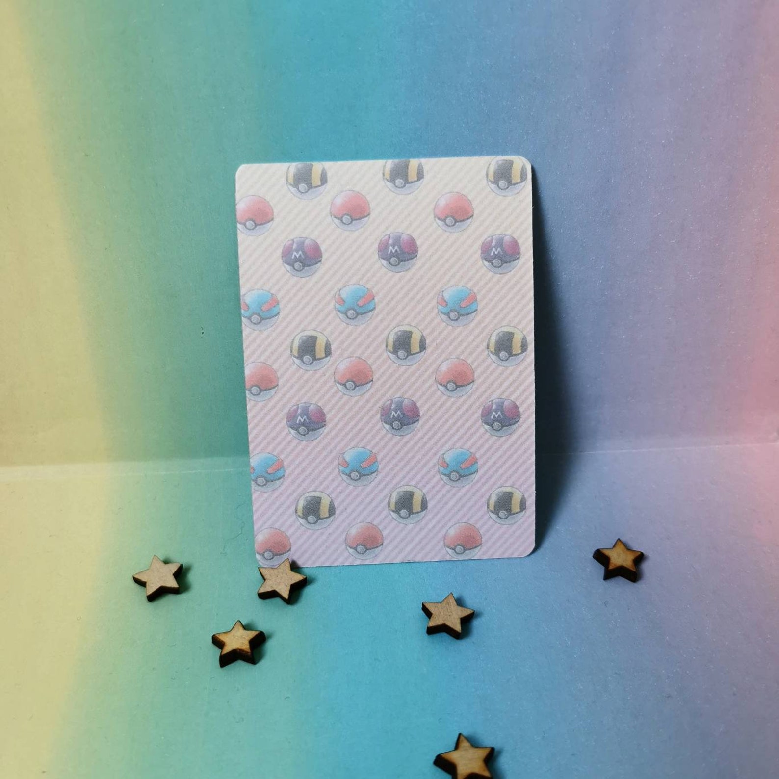 Poke Party Celebration Trading Card Cute Gifts for Him and - Etsy