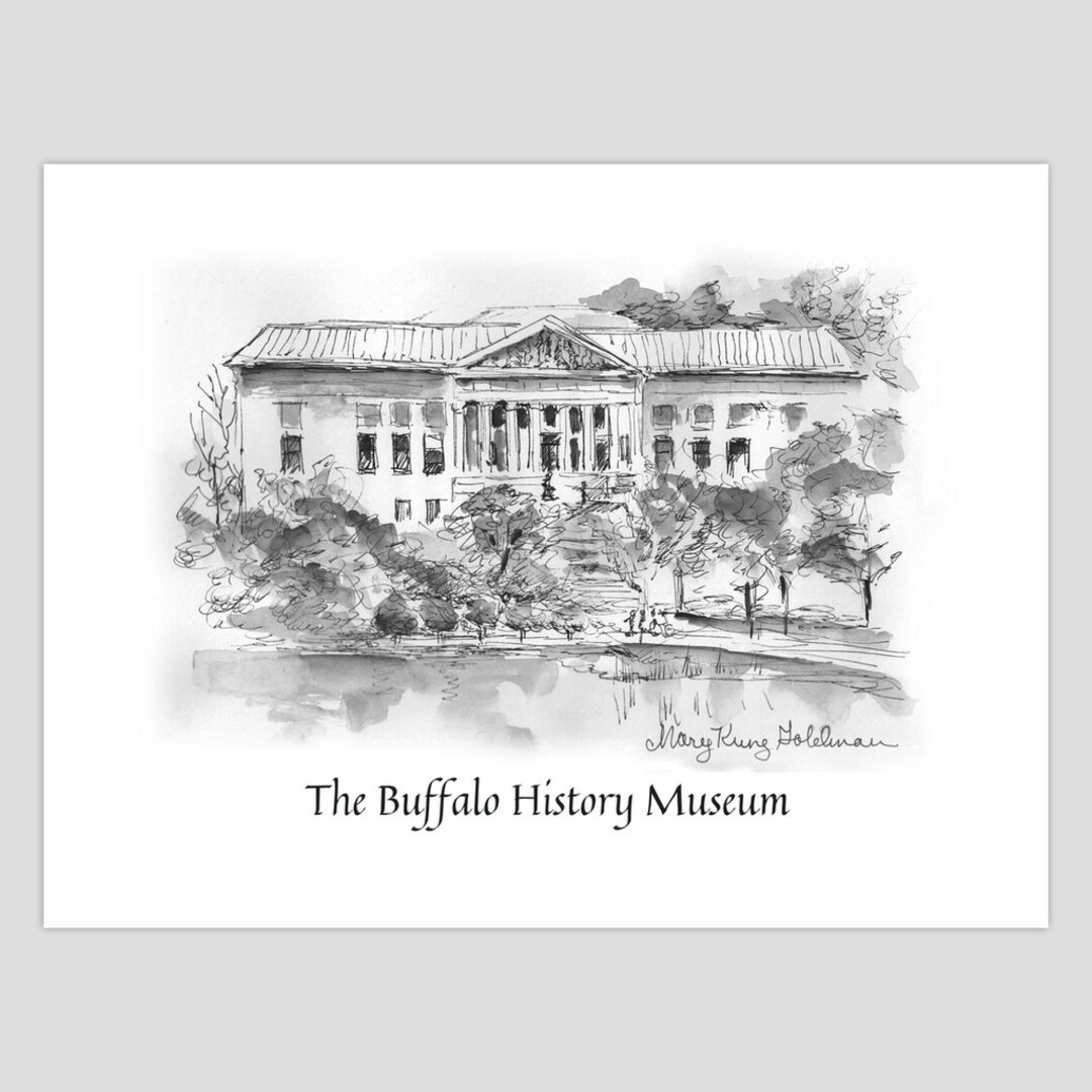 Buffalo History Museum Note Cards: Folded All-occasion Cards Mary Kunz ...