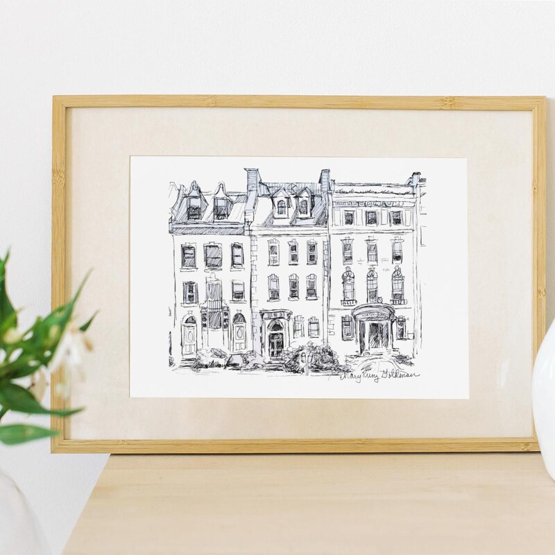 Brownstone Art - Etsy