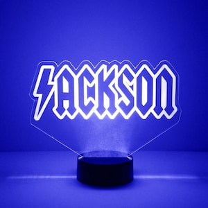 Custom Made LED Acrylic Light up Centerpieces - Create Your Own Logo or ...