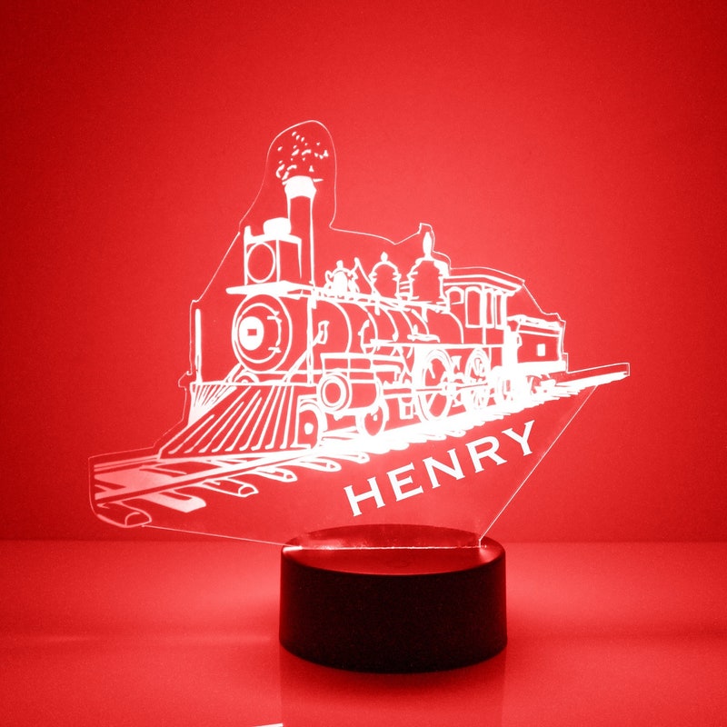 Train Desk Lamp - Etsy