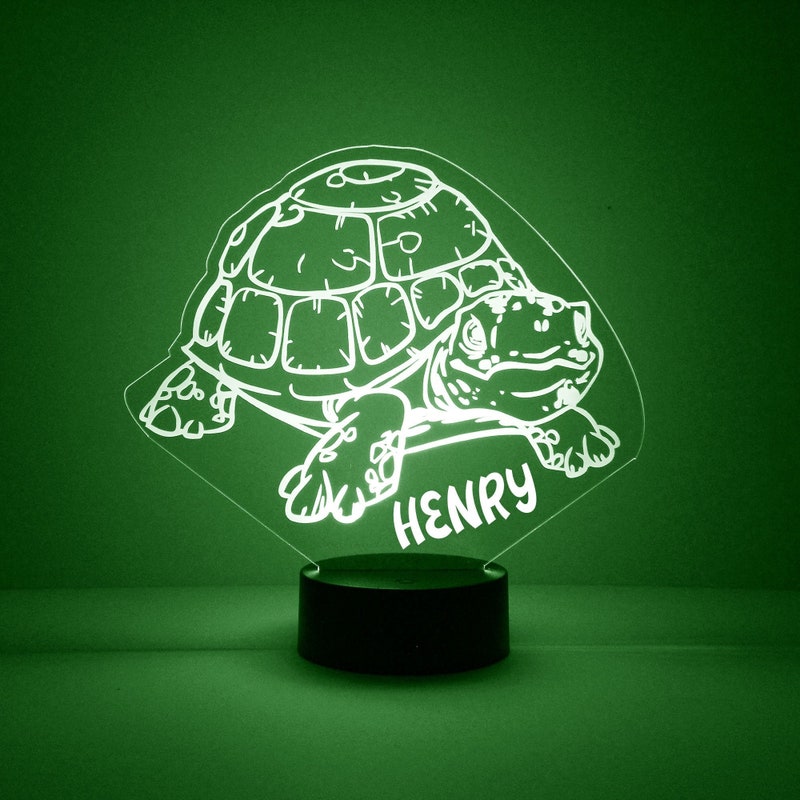 Turtle Lamp - Etsy