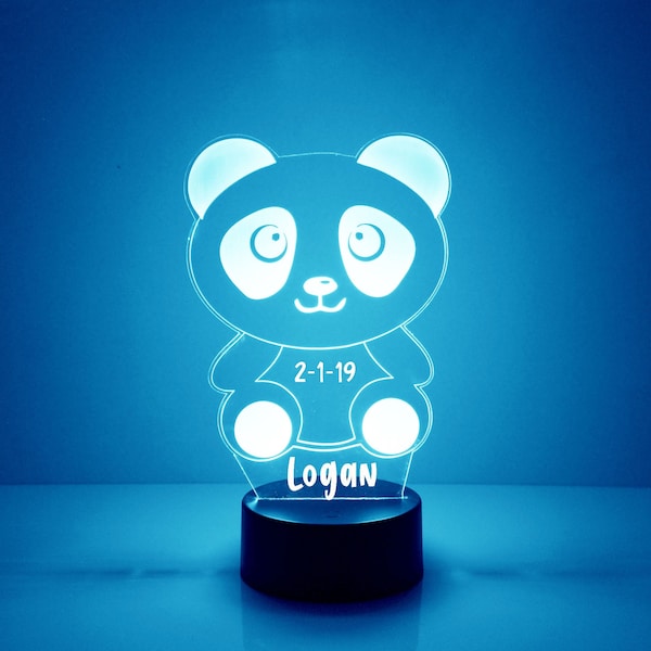Panda Lamp - Etsy