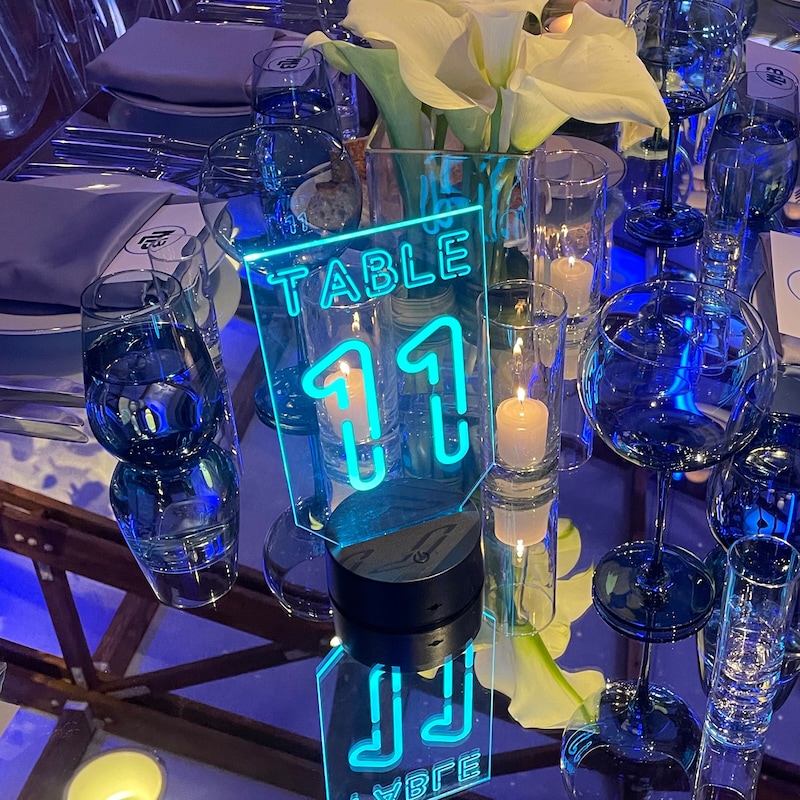 Light up Numbers - Etsy