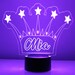 Princess Crown Night Light, Personalized Free, LED Night Lamp, With ...