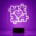Autism Puzzle Piece Night Light Personalized Free LED Night | Etsy