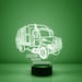 Garbage Truck Night Light Personalized Free LED Night Lamp - Etsy
