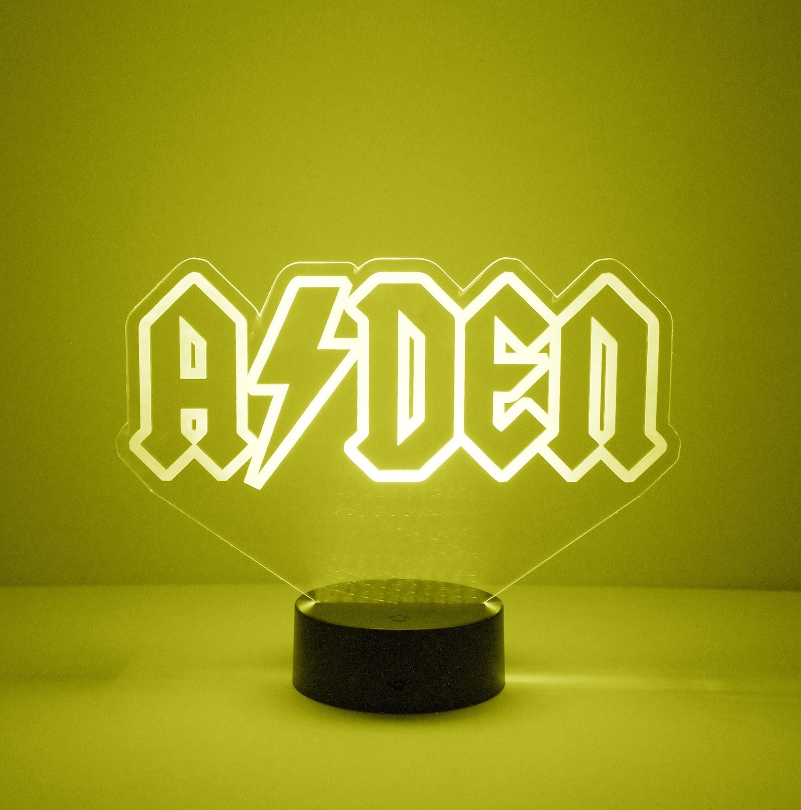 Custom Made LED Acrylic Light up Centerpieces Create Your - Etsy