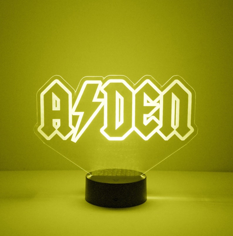 Custom Made LED Acrylic Light up Centerpieces Create Your - Etsy