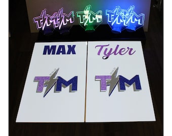 Custom Made Bar/bat Mitzvah/ Wedding/ Party Mirrored Acrylic | Etsy