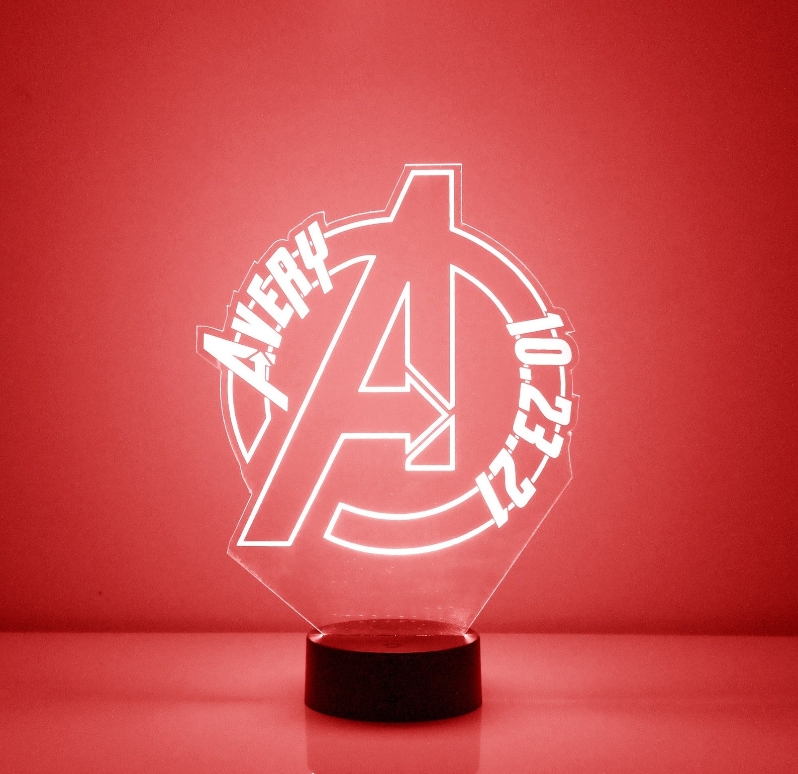 Custom Made LED Acrylic Light up Centerpieces Create Your - Etsy