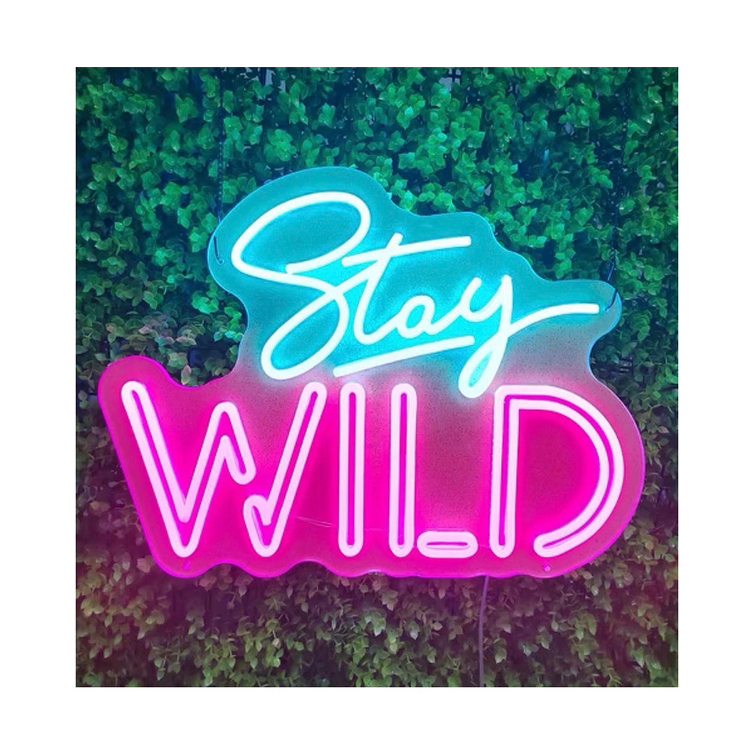 Custom Made Neon Glow Wall Art - Create Your Own - Sweet 16, Neon Party ...
