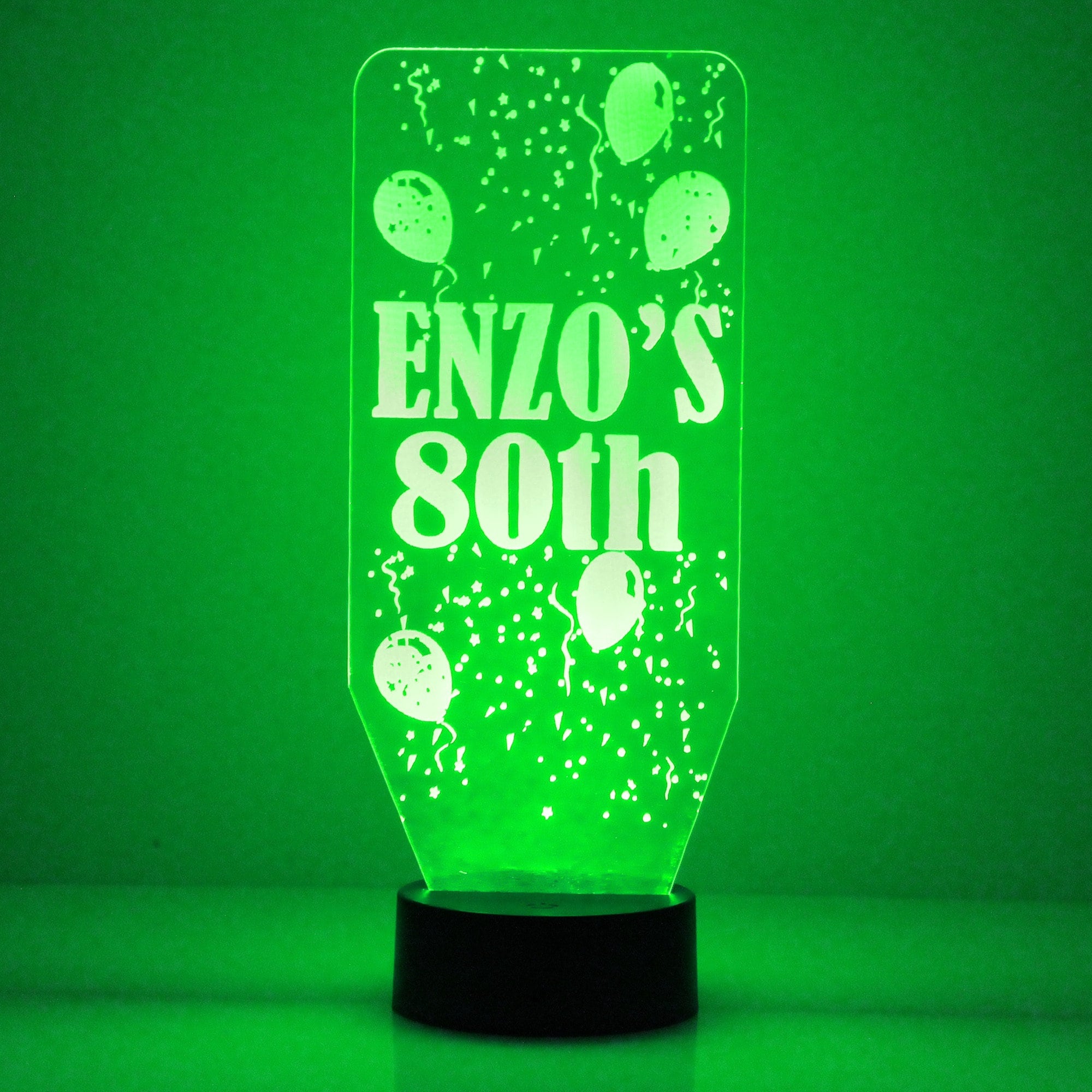 Custom Made LED Acrylic Light up Centerpieces Create Your - Etsy