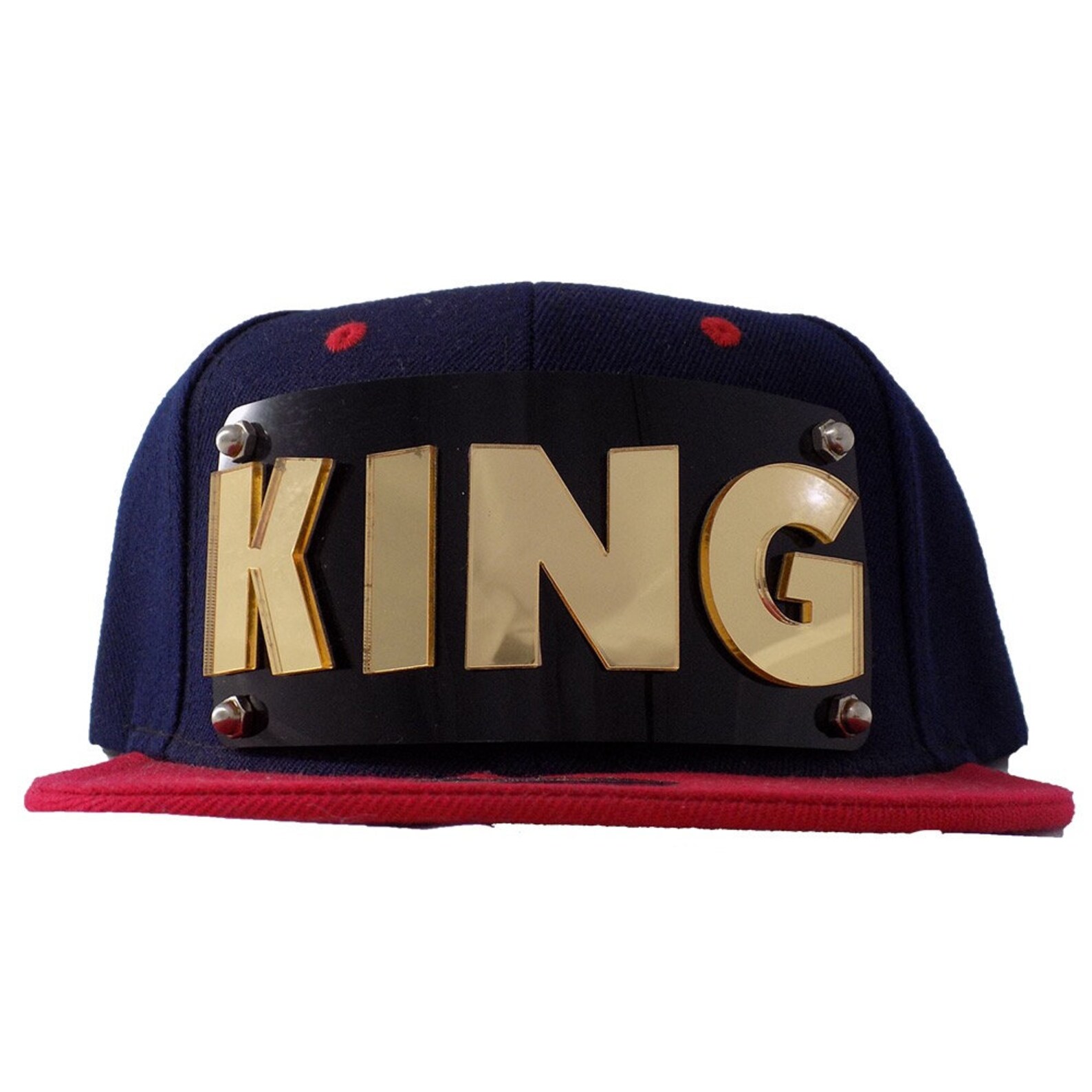 Snapback Hat ,mirrored Letters , Logo Reproduction, Name, Business Logo ...