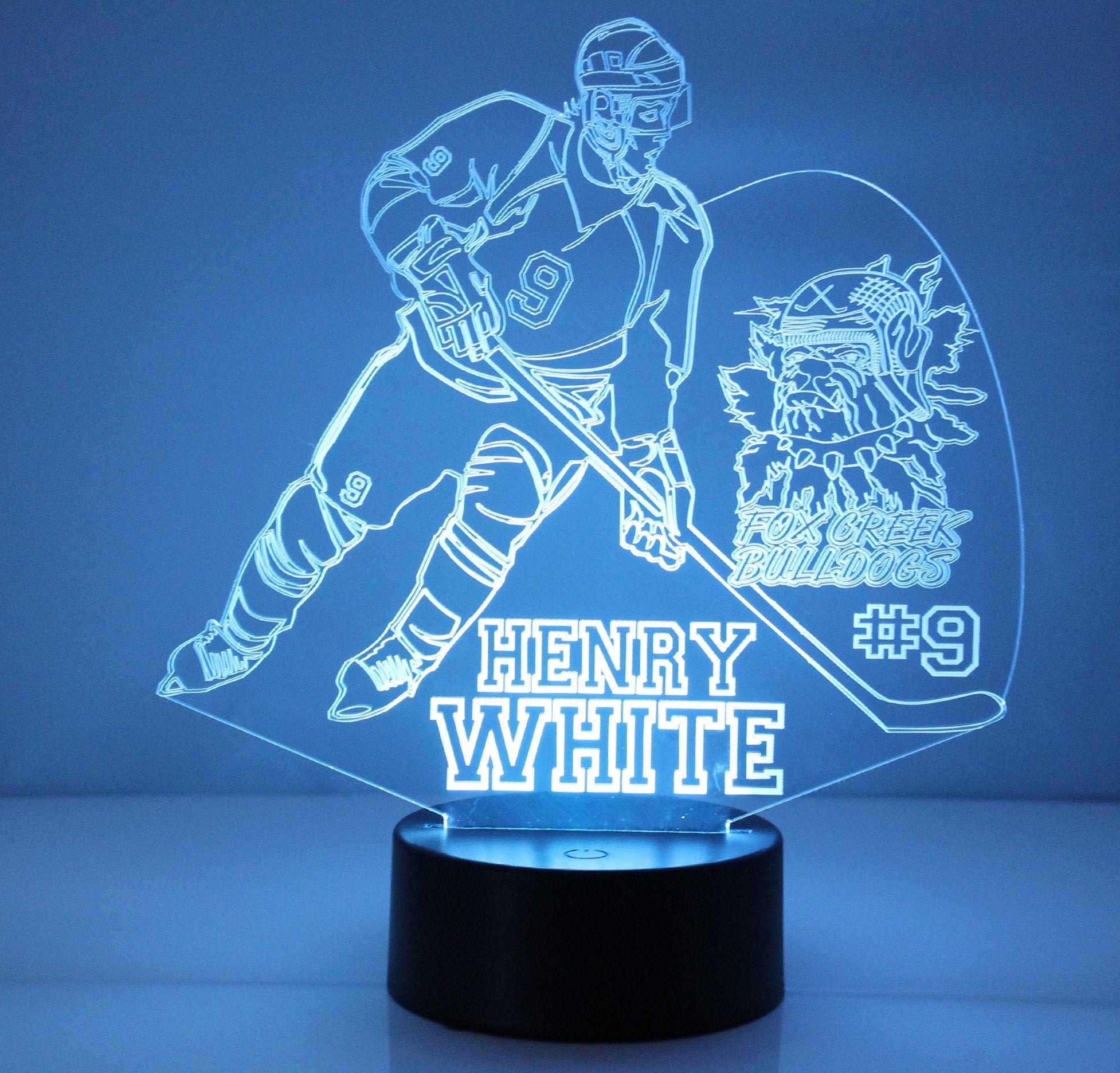Team & League Trophy LED Light Up Personalized FREE Team | Etsy
