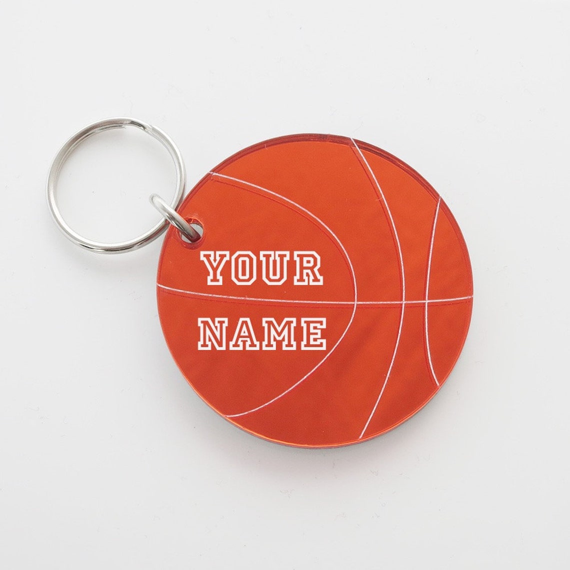 Personalized Basketball Key Chain Engraved With Name and - Etsy