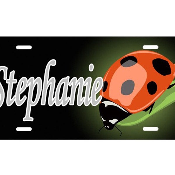 Ladybug Monogram - Etsy