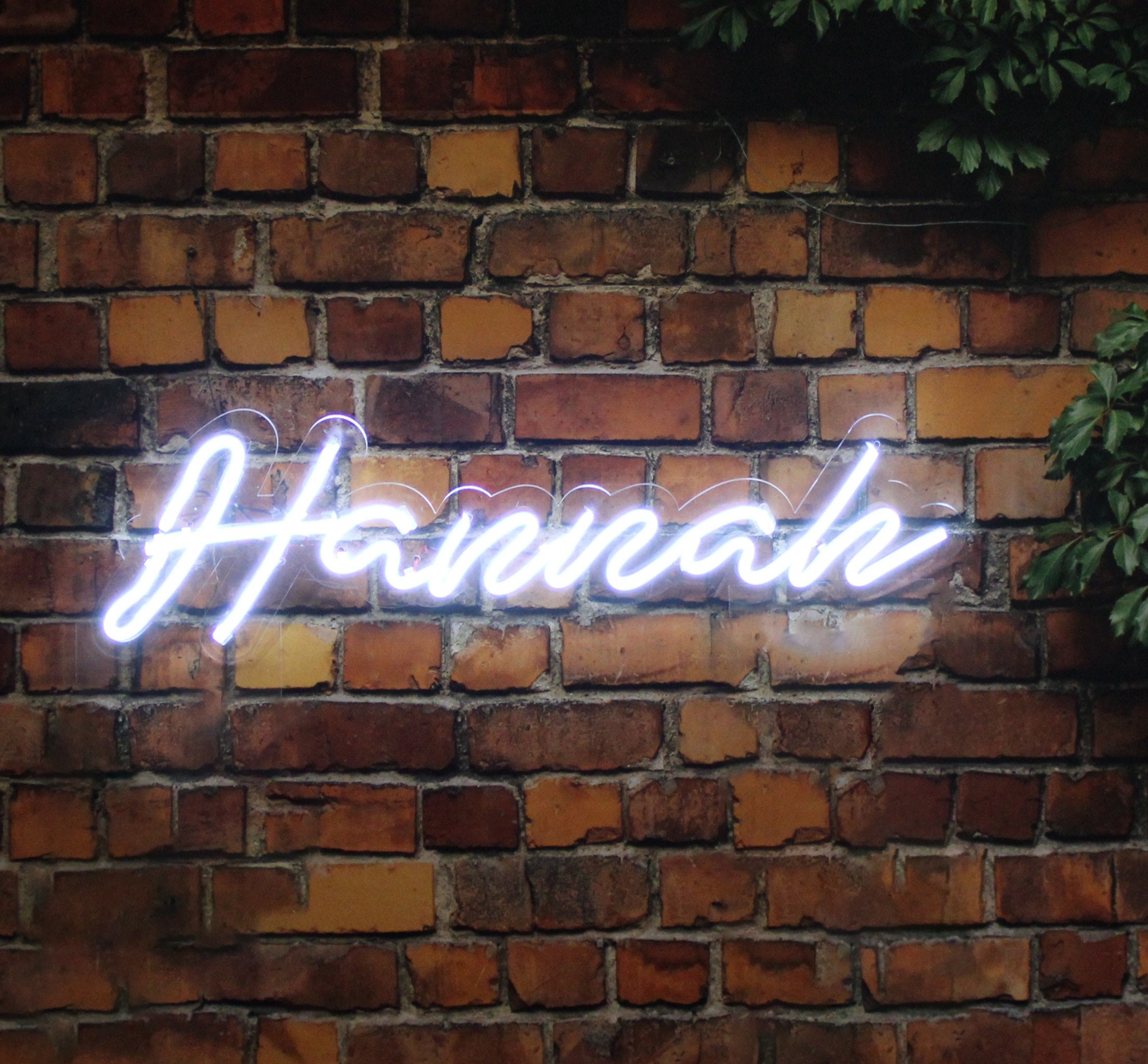 Custom Made Neon Glow Wall Art Create Your Own Sweet 16 - Etsy