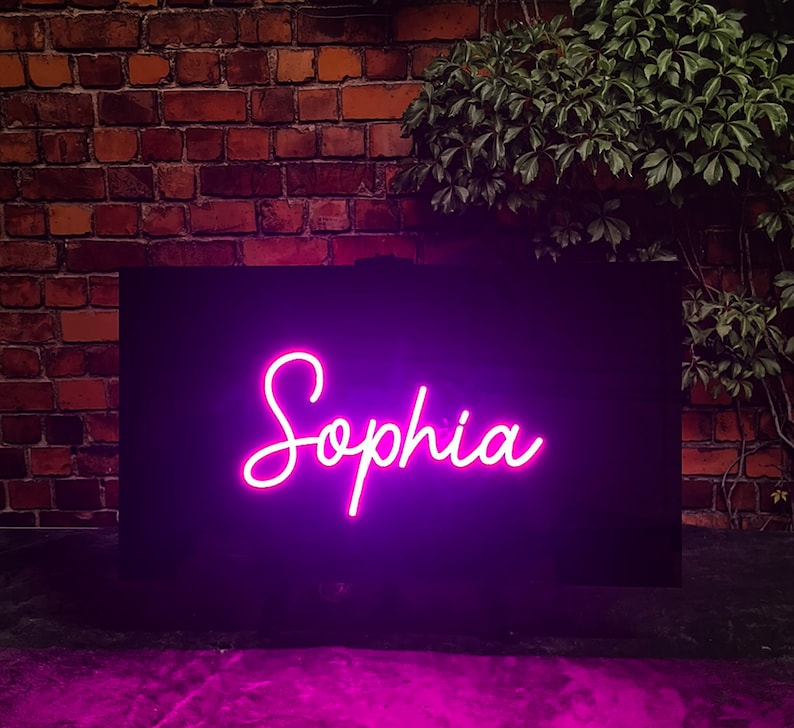 LED Neon Glow Bar/bat Mitzvah Sign in Board, Custom Neon Sign, Superior ...