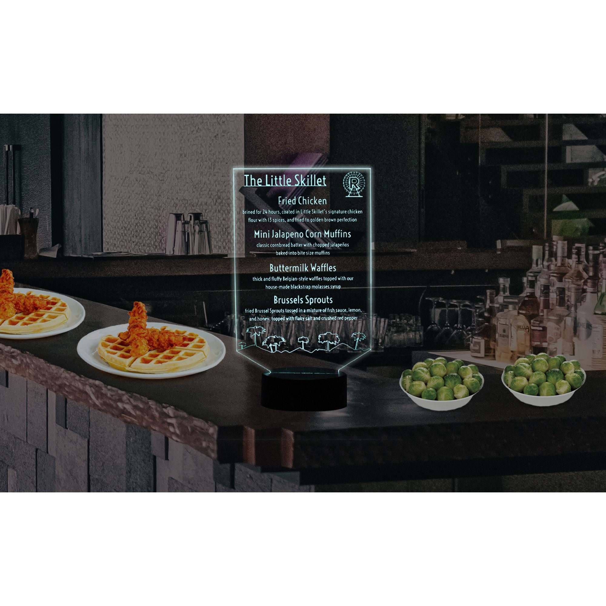 Light up Menu's Bar Sign's Table Number's - Etsy