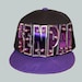 Create Your Own Custom Mirrored Letters Snapback Hat, Logo Reproduction ...