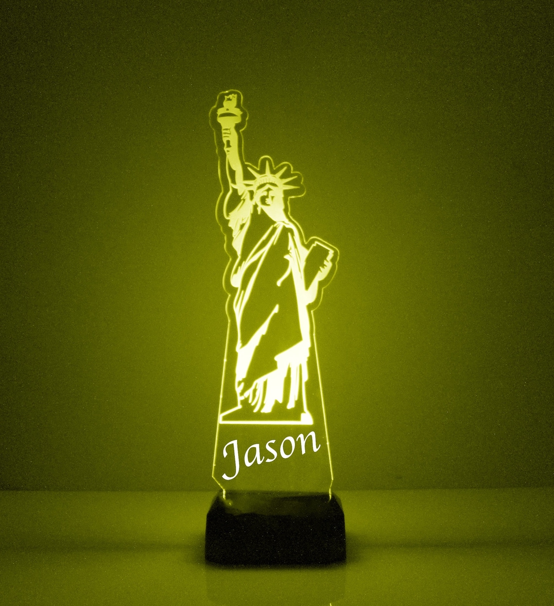 Statue of Liberty Night Light Personalized Free LED Night - Etsy