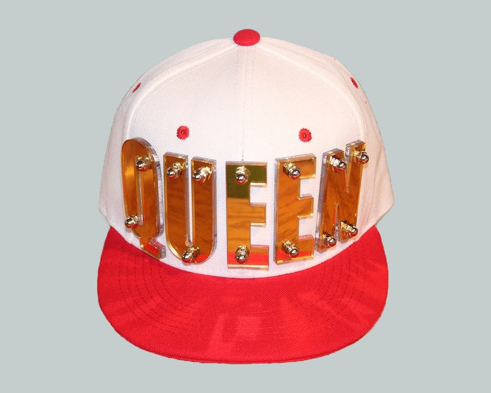 Create Your Own Custom Mirrored Letters Snapback Hat, Logo Reproduction ...