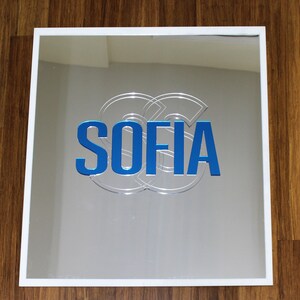 Custom Made Bar/bat Mitzvah Mirrored Acrylic Sign in Board Create Your ...