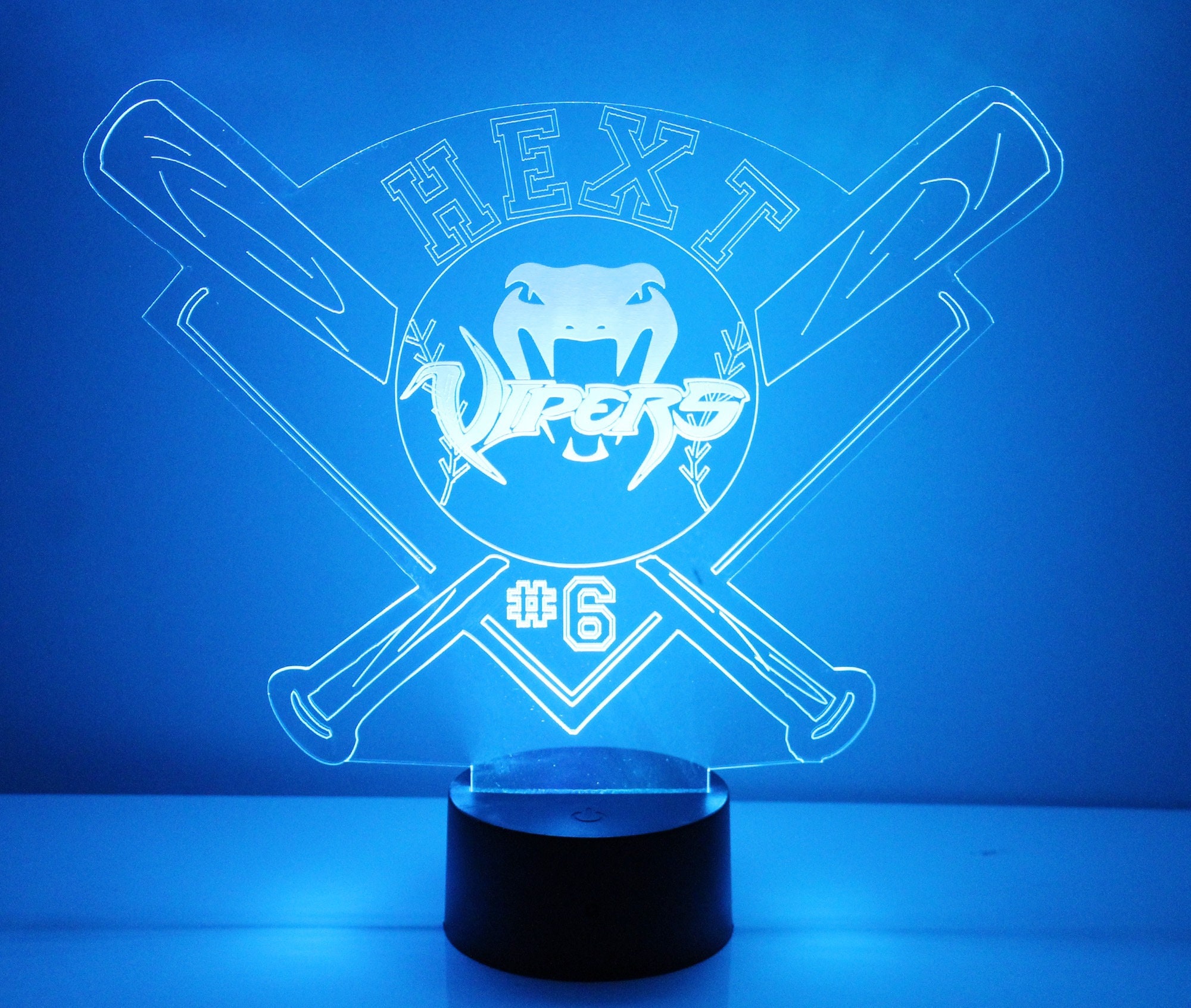 Team & League Trophy LED Light Up Personalized FREE Team | Etsy