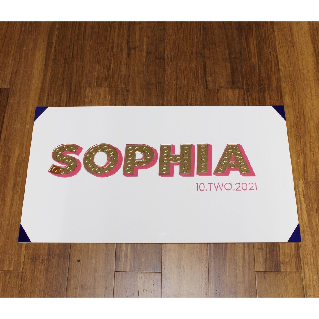 Custom Made Bar/bat Mitzvah/ Wedding/ Party Mirrored Acrylic - Etsy