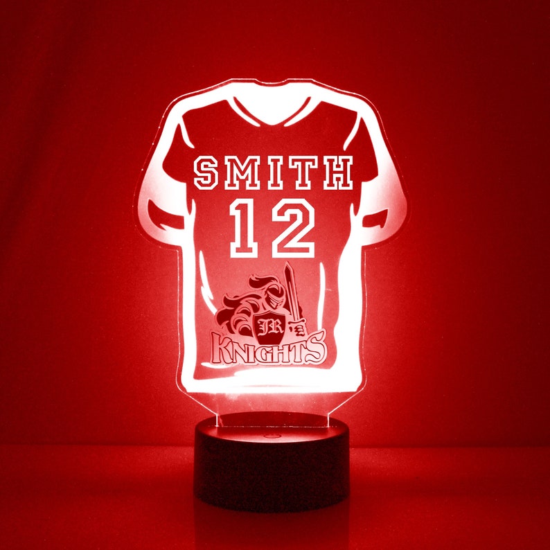 Custom Football Helmet LED Night Light Lamp Personalized - Etsy