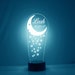 Moon and Stars Celestial Night Light Personalized Free LED - Etsy