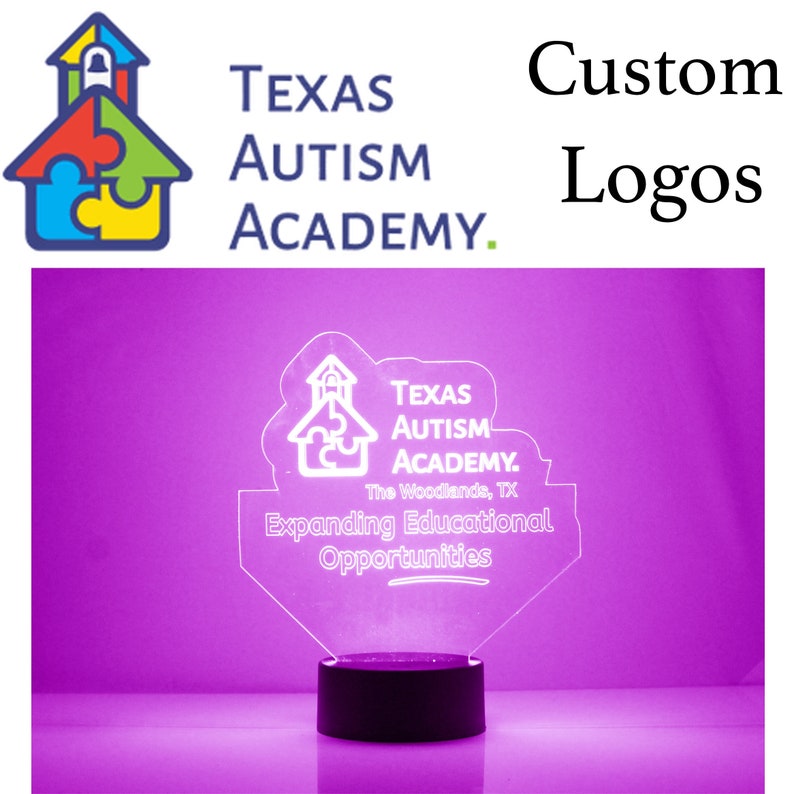 Custom Made LED Light up Corporate Logos Business Logo - Etsy