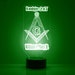 Masonic Symbol Night Light Personalized Free LED Night Lamp - Etsy