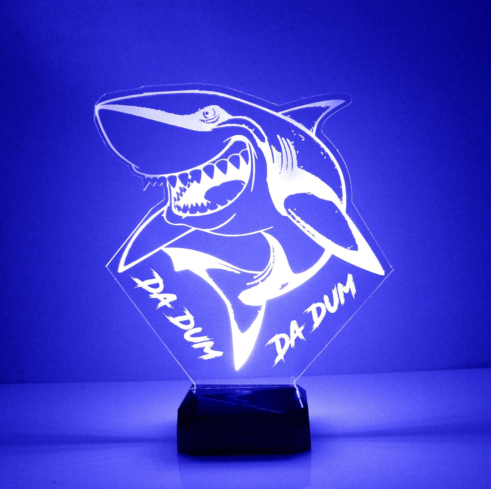 Shark Night Light Personalized Free LED Night Lamp With - Etsy
