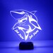 Shark Night Light Personalized Free LED Night Lamp With - Etsy