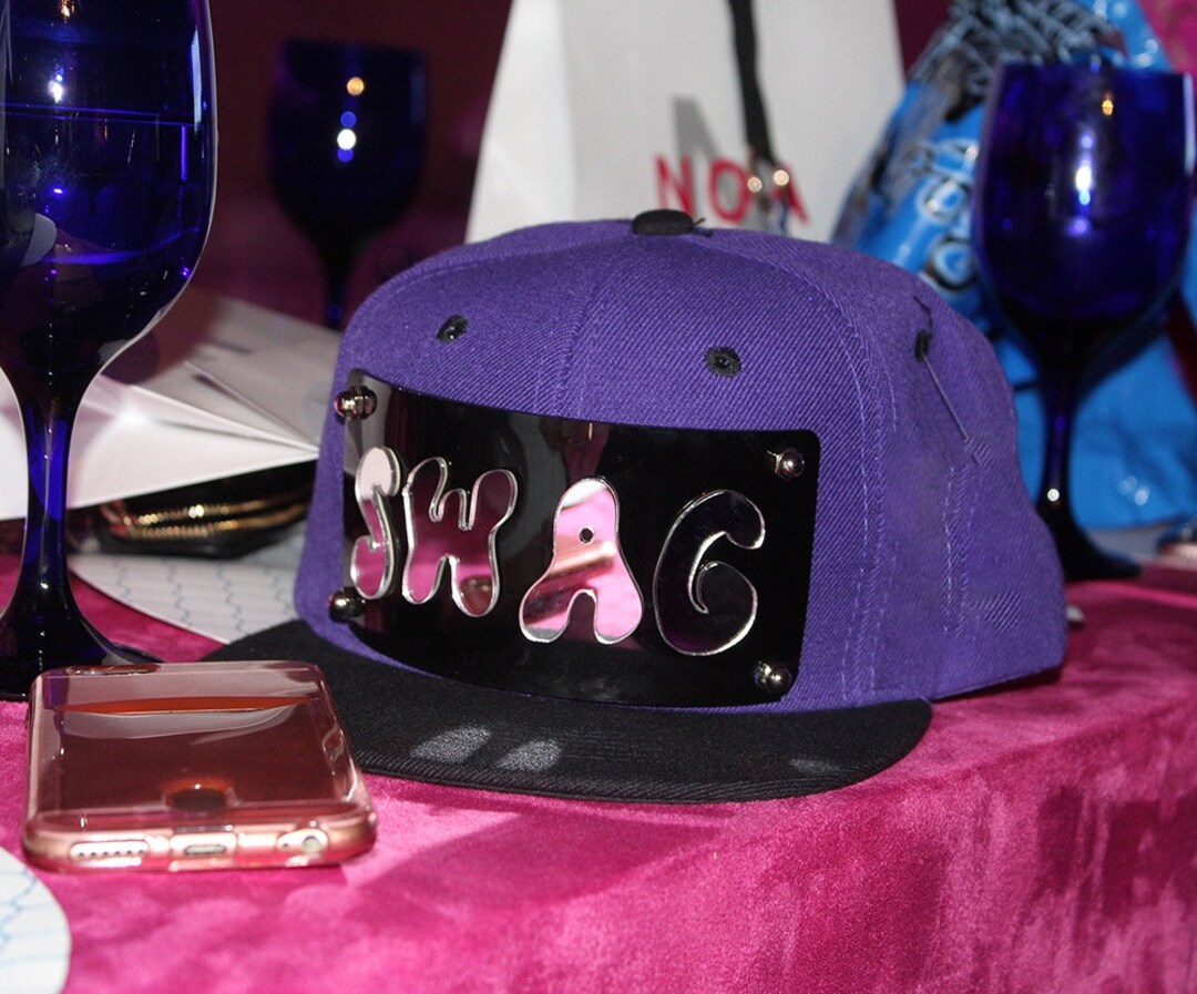 Create Your Own Custom Mirrored Letters Snapback Hat, Logo Reproduction ...