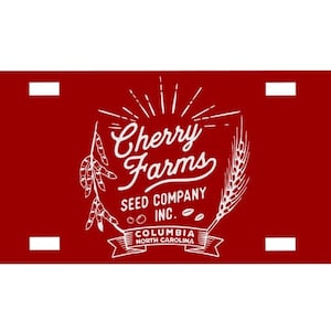 Custom Logo License Plate - Auto Tag - Vanity License Plate Frame ...