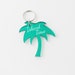 Personalized Palm Tree Key Chain, Engraved With Name - Etsy