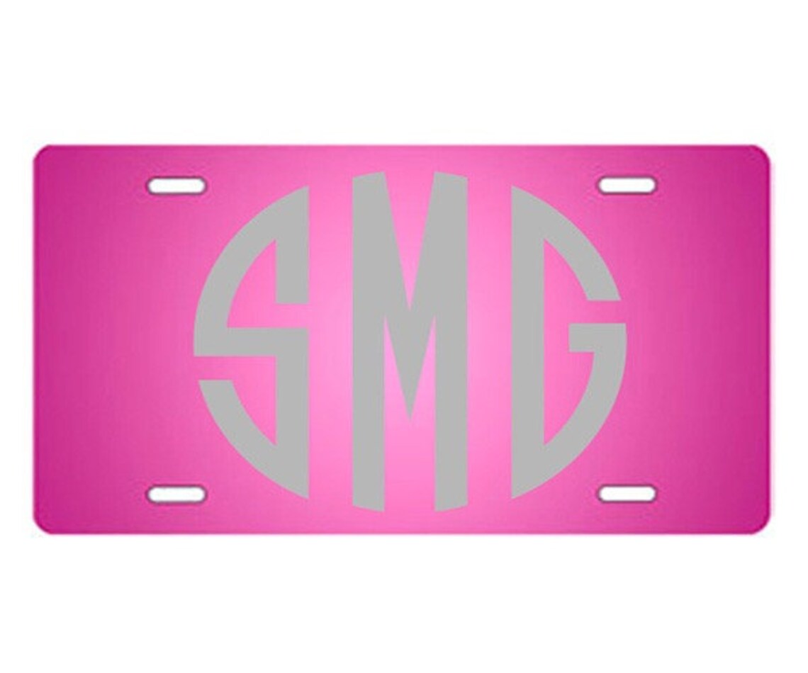 Vanity License Plate Auto Tag Create Your Own Names - Etsy